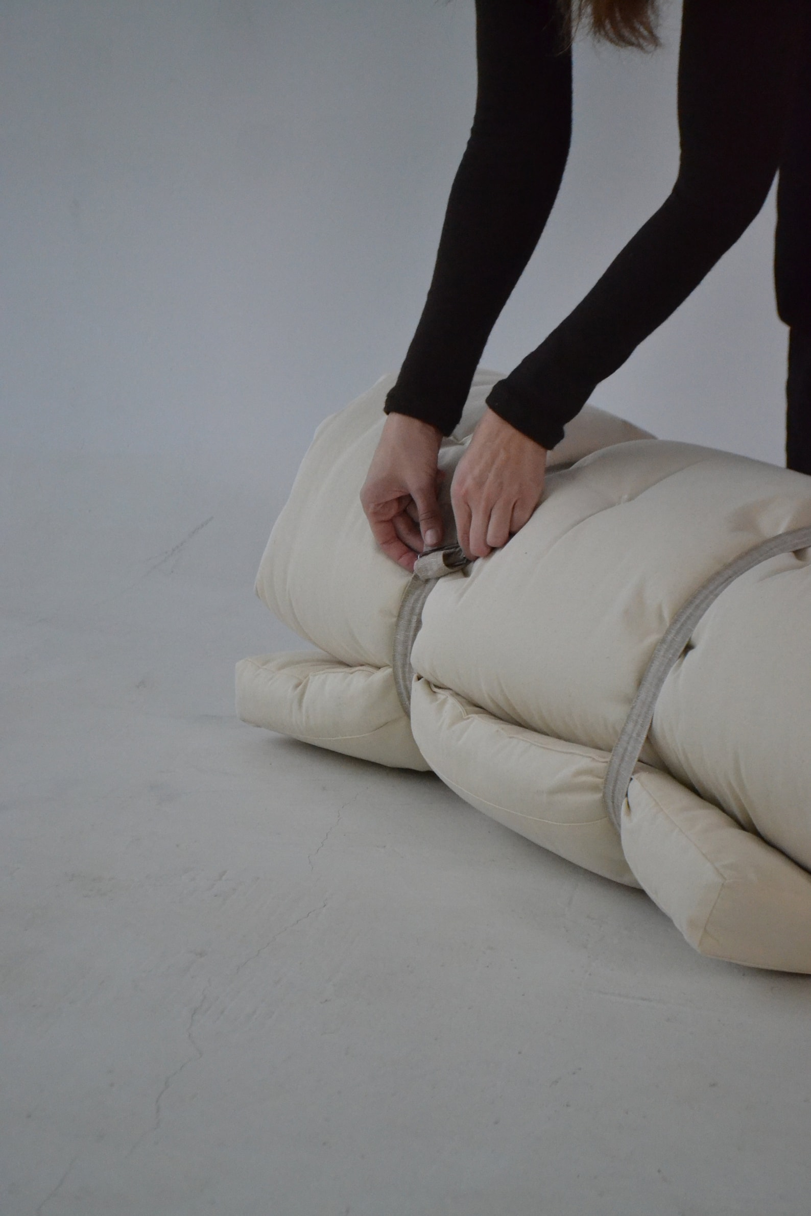 HEMP Shikibuton Mat Shiki Futon 3 Thick Filled Organic Hemp Fiber ...