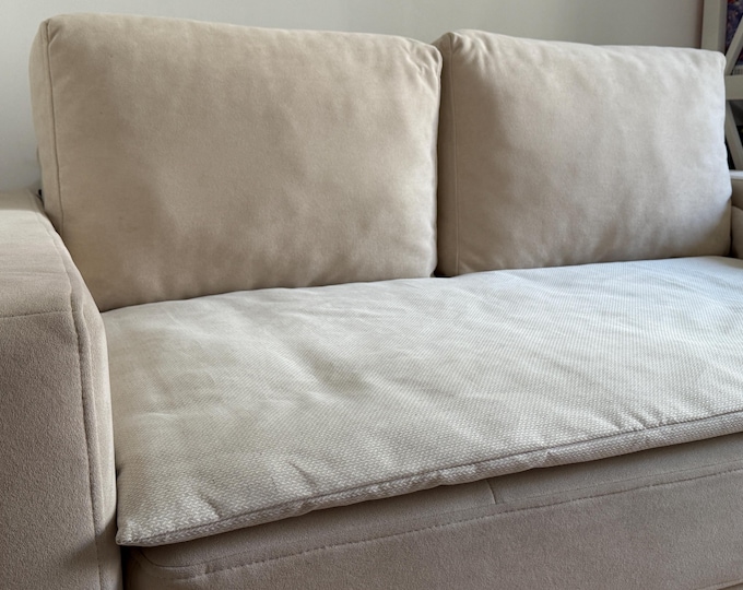 Furniture Protector, Sofa Topper, Linen Couch Cover, for Dogs and Cats ...