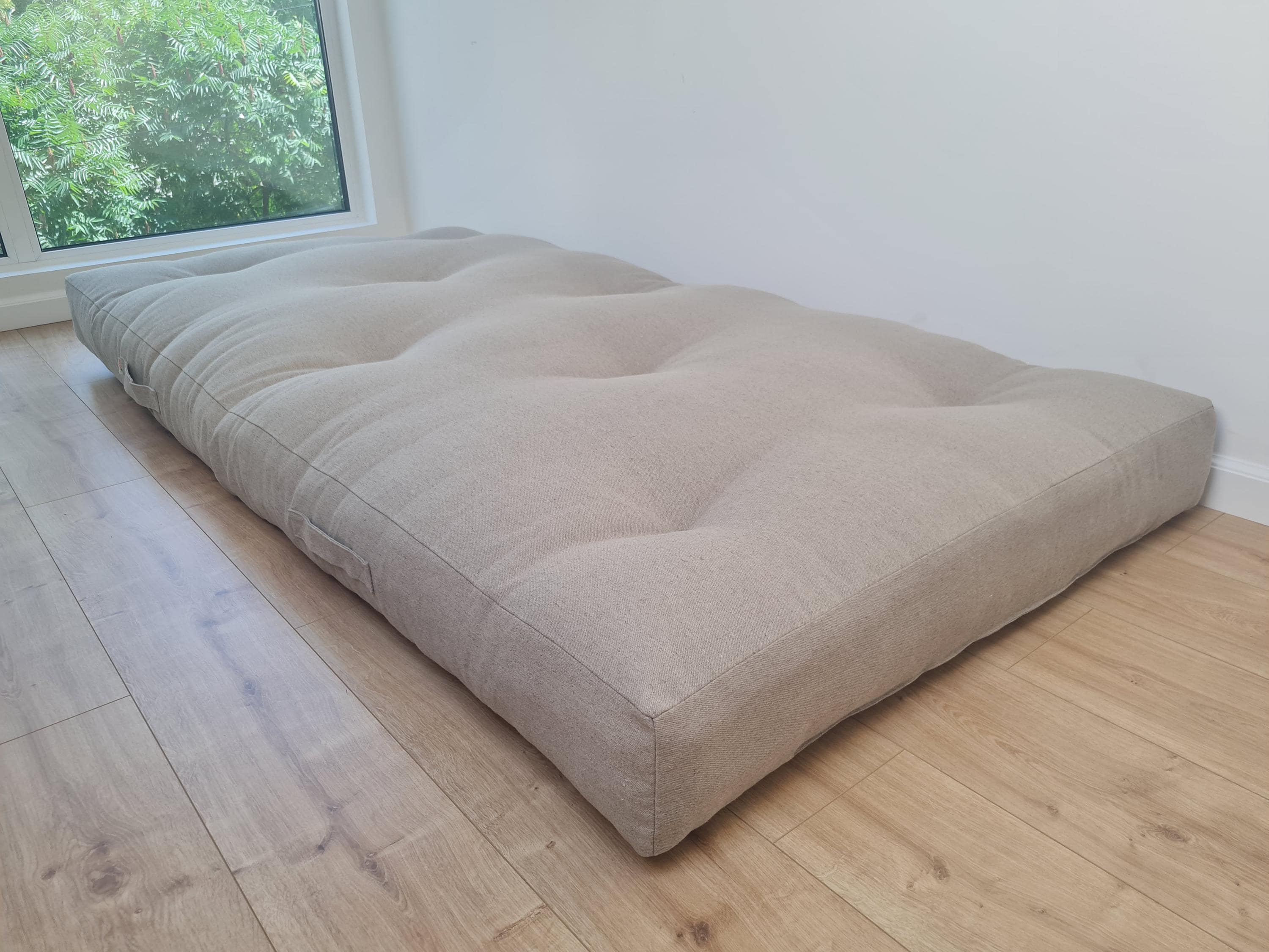 HEMP Shikibuton 6” Thick Mat Shiki Futon Filled Organic Hemp Fiber ...
