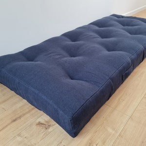 HEMP Shikibuton 6 Thick Mat Shiki Futon Filled Organic Hemp Fiber ...