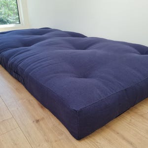 HEMP Shikibuton 6” Thick Mat Shiki Futon Filled Organic Hemp Fiber ...