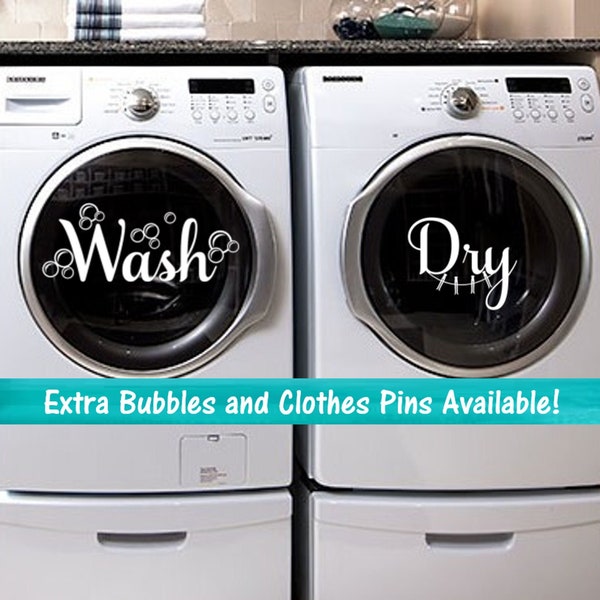 Washer Decal - Etsy