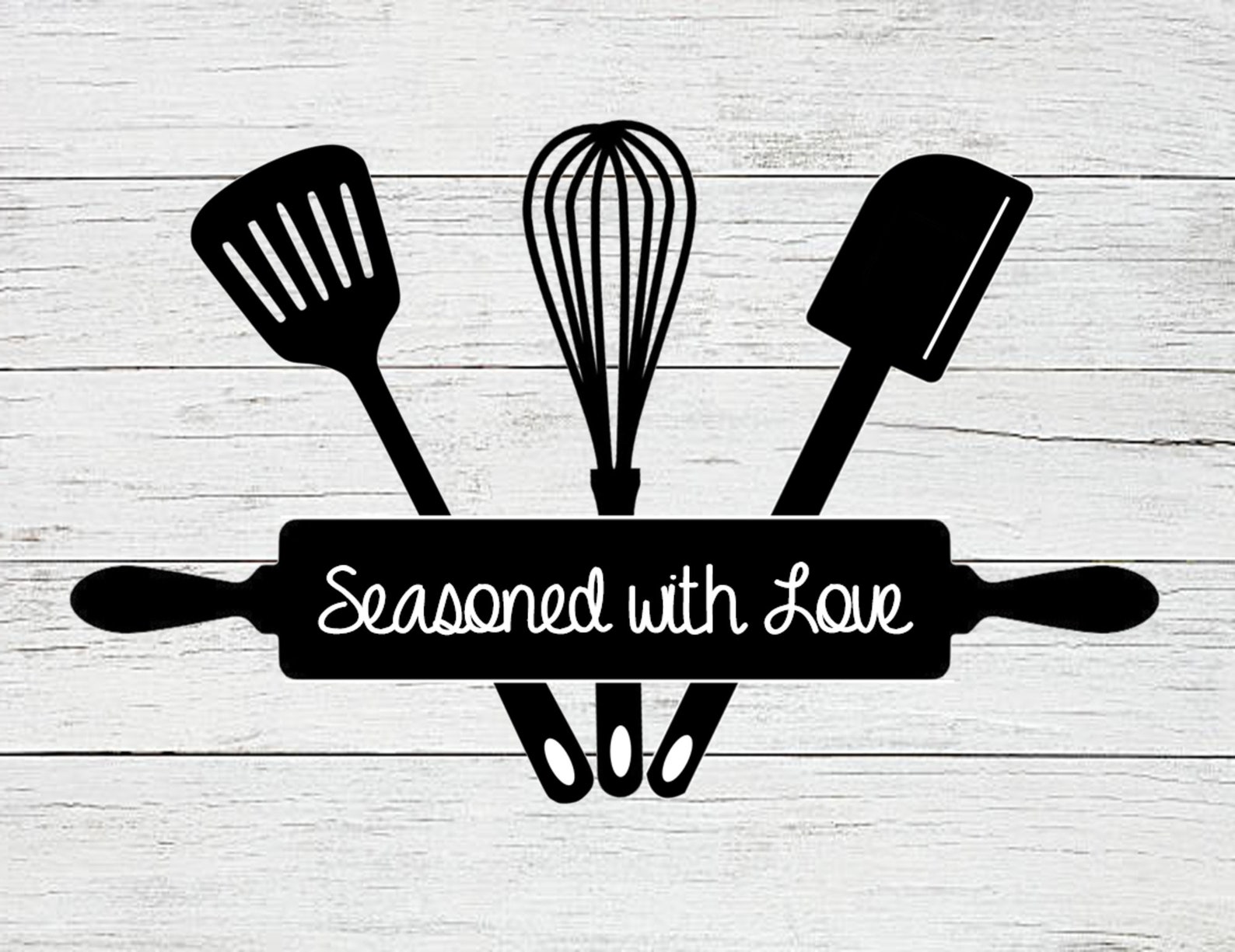 Kitchen Monogram SVG & PNG Instant Digital Download Files | Etsy