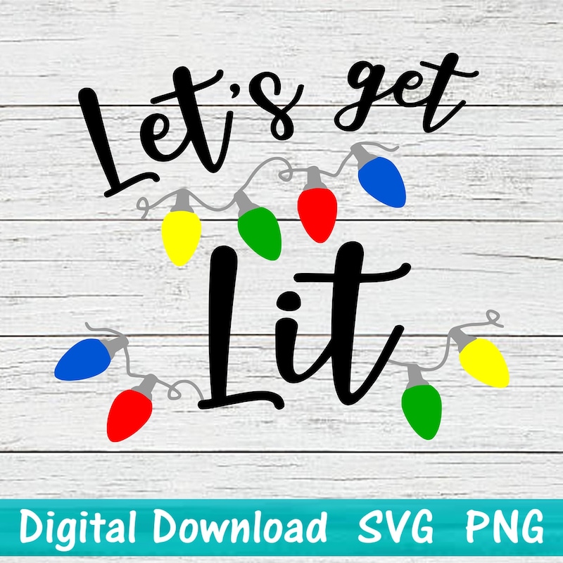 Lit Svg - Etsy