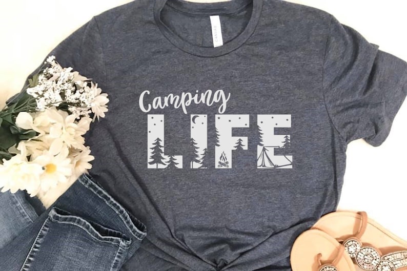 Camping Life SVG, PNG, Happy Camper Cut Files (digital Download) - Etsy