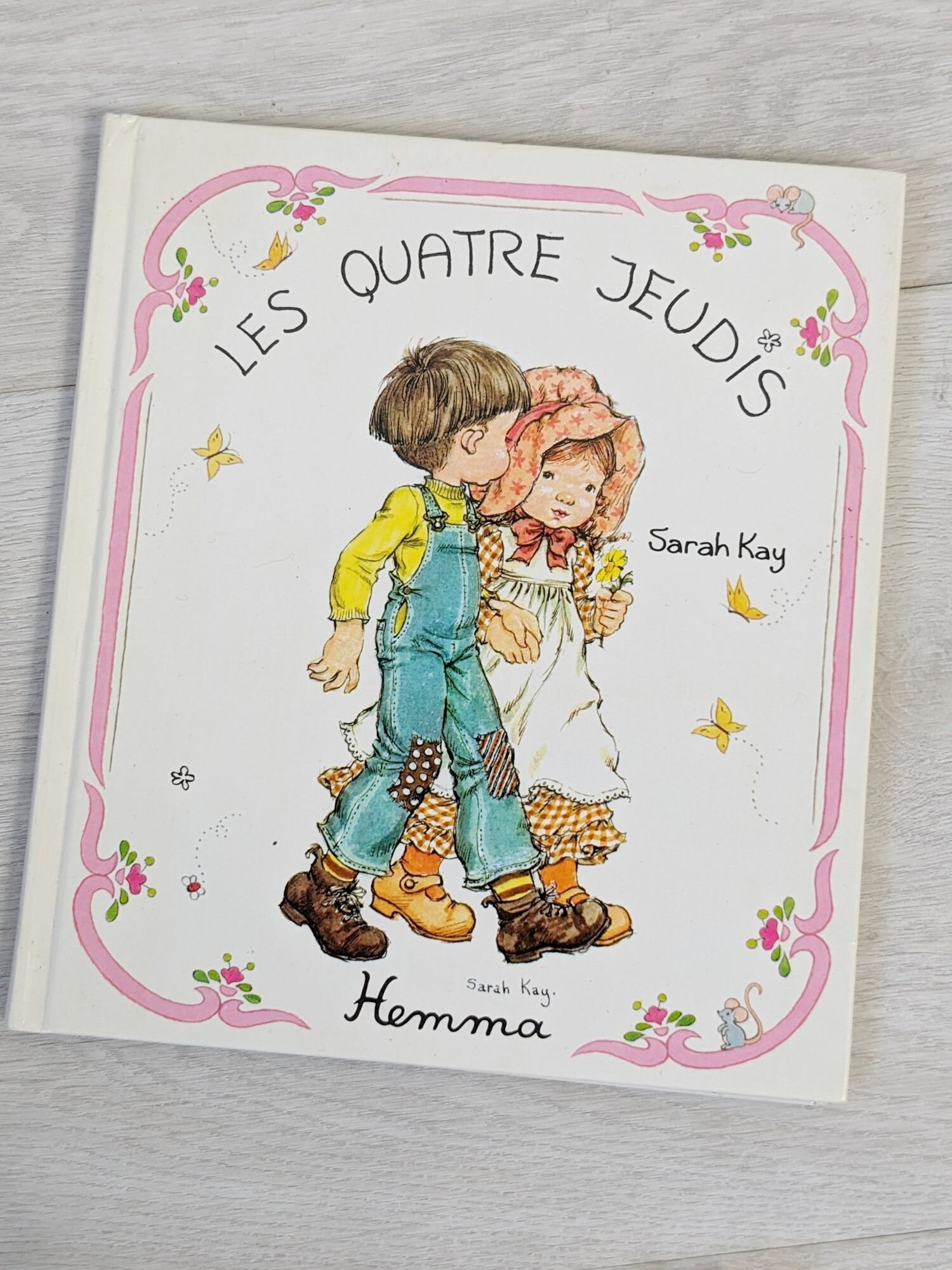 Two Vintage Sarah Kay Books 1978 and 1980 in FRENCH, Illustrated, Hemma ...