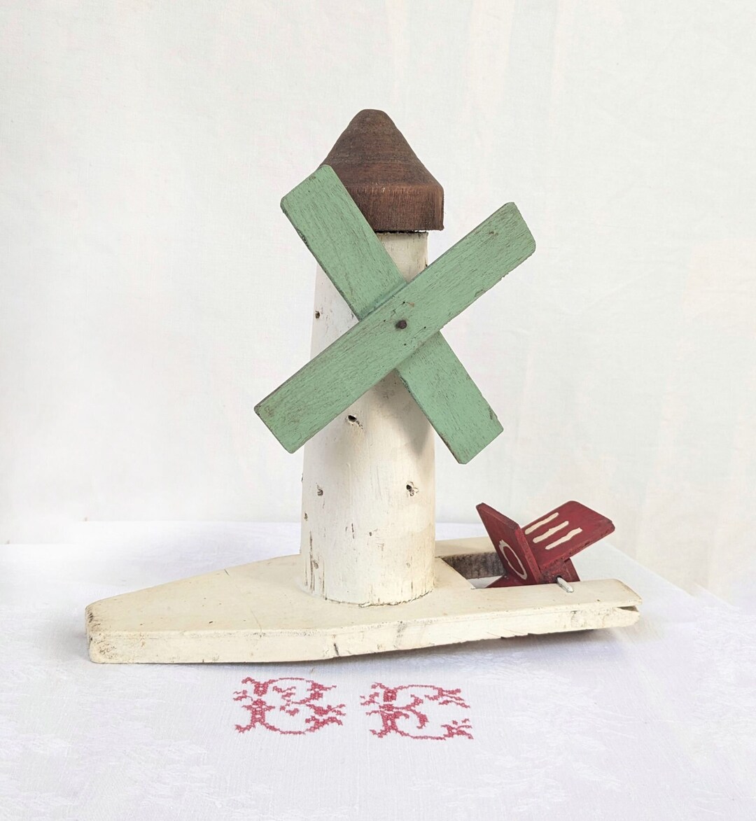 Antique Wooden Windmill Toy, Vintage 1930, Pranks and Tricks, Fun ...