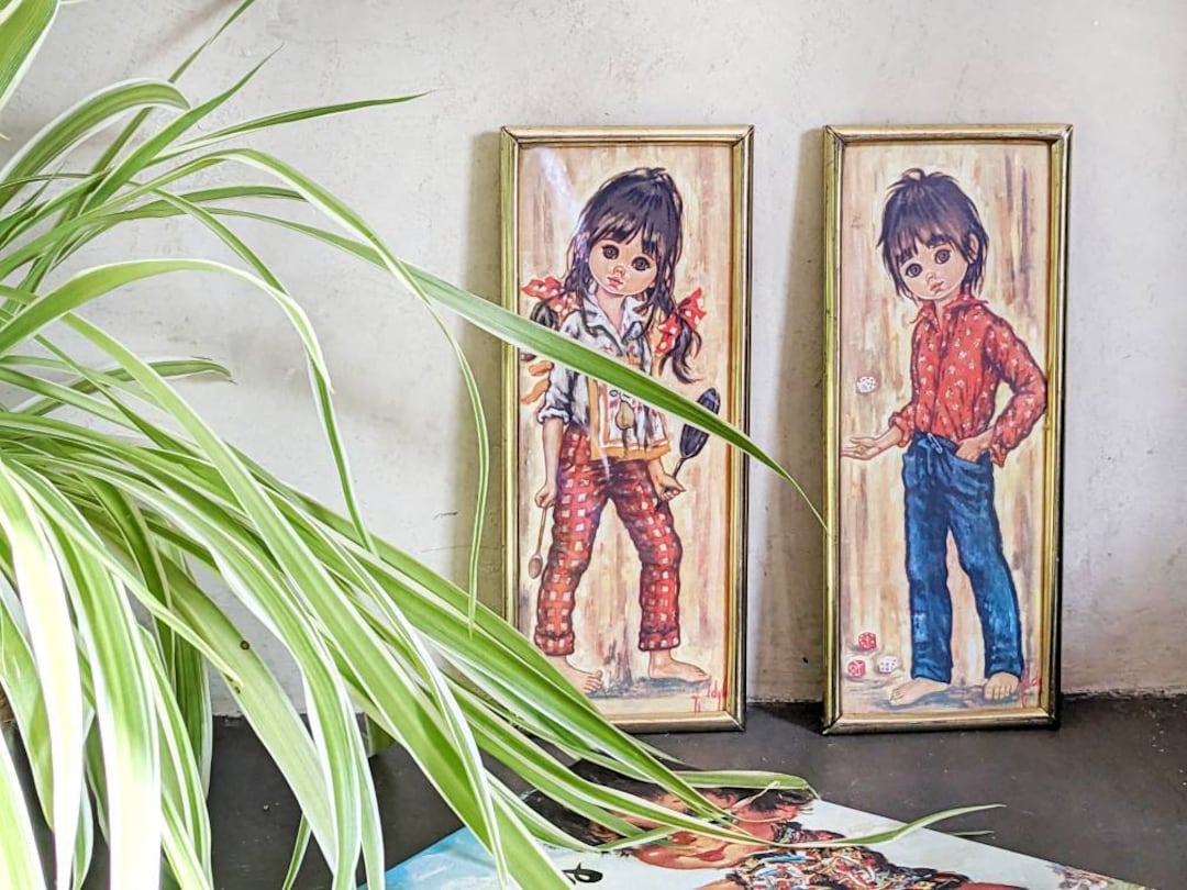 2 Poulbots Picture Frames From the 70s Vintage French - Etsy