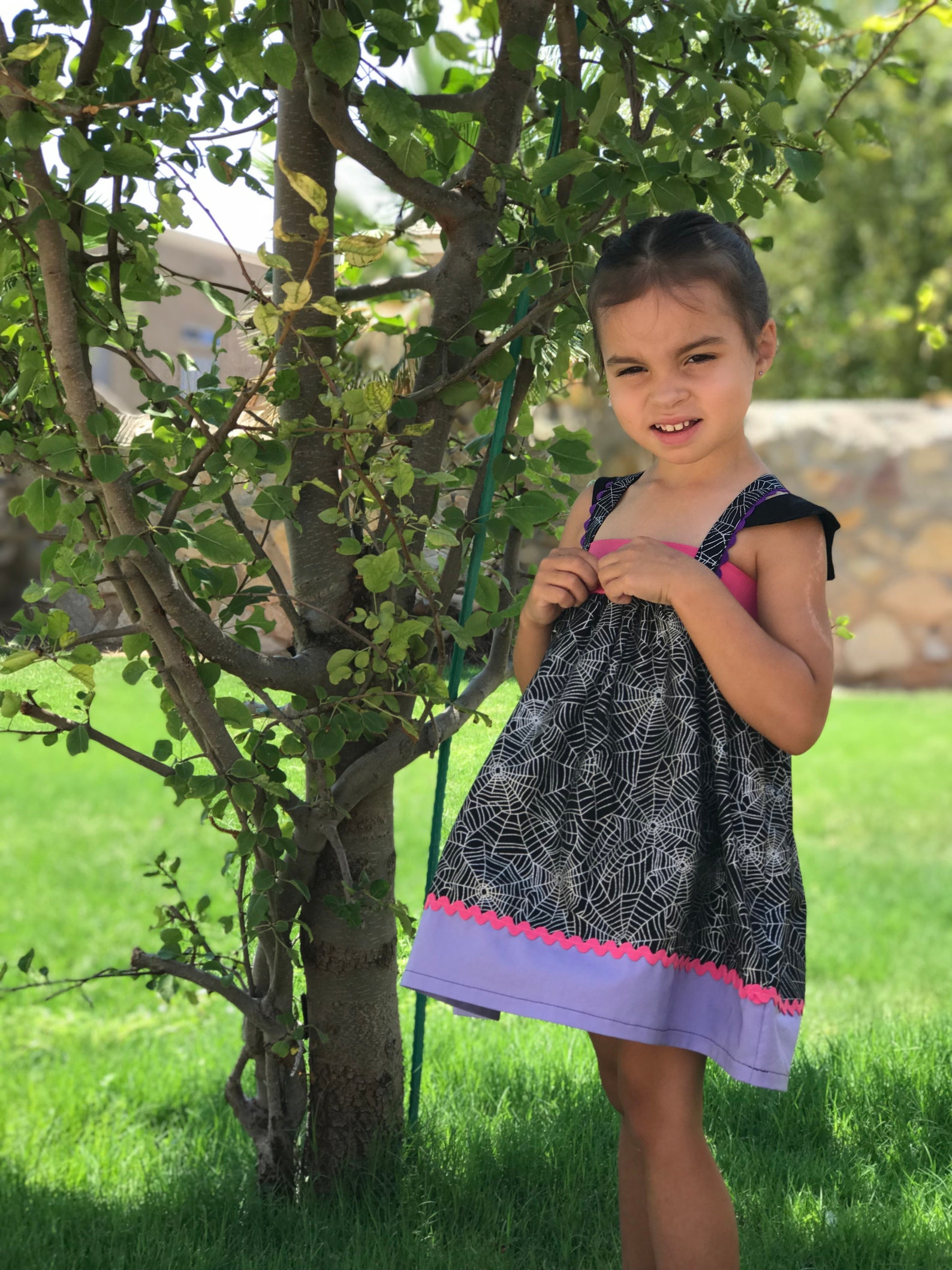 Girl's Vampire Dress Girl's Pink and Purple Vampire - Etsy