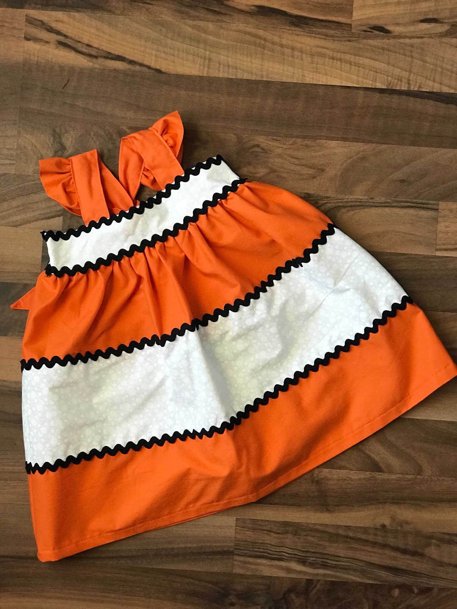 Girl's Clown Fish Dress Girl's Clown Fish Costume | Etsy