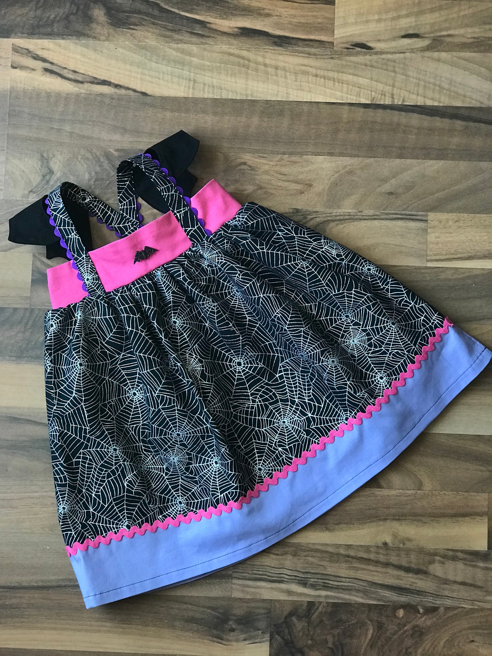 Girl's Vampire Dress Girl's Pink and Purple Vampire | Etsy