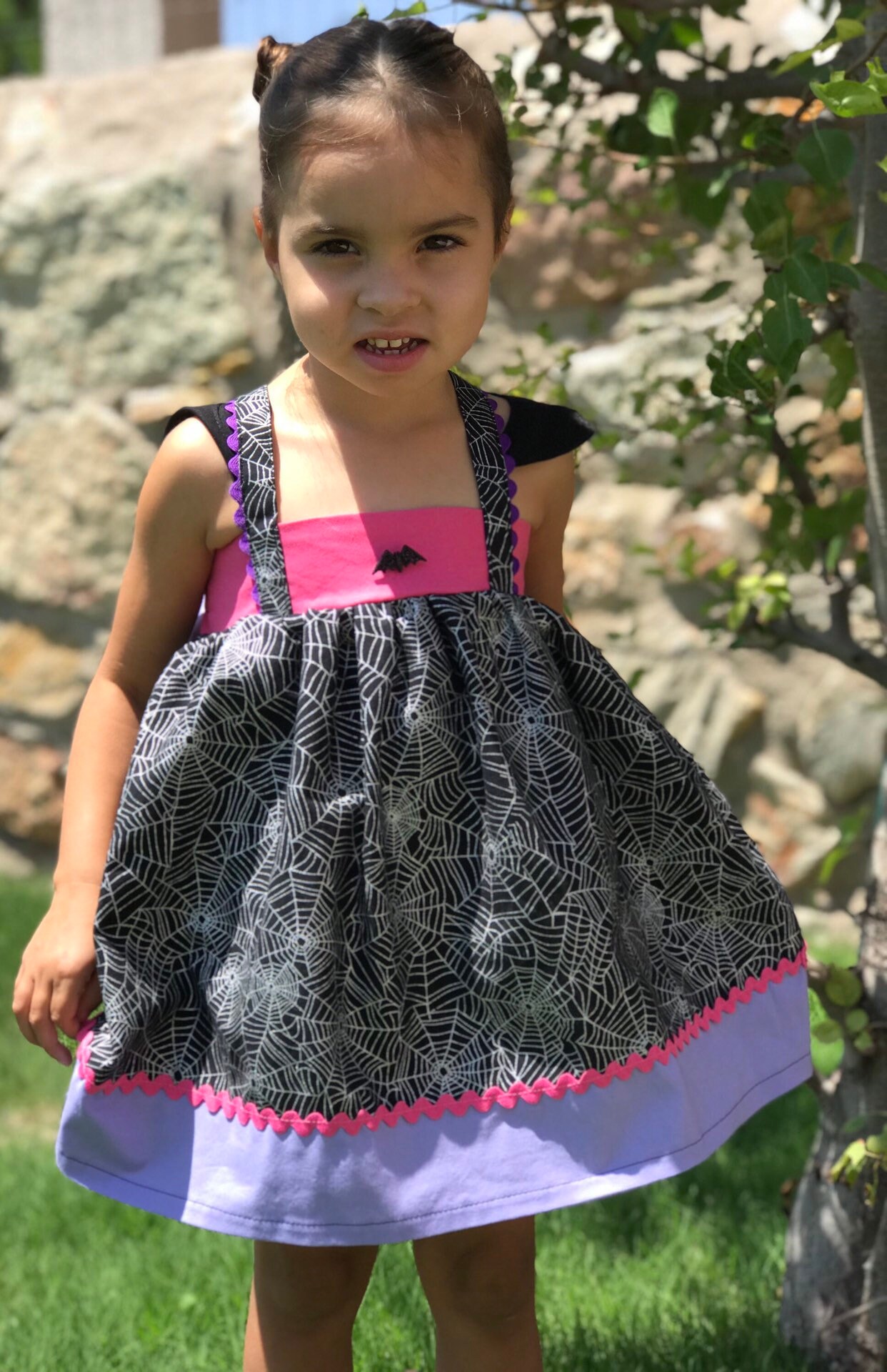 Girl's Vampire Dress Girl's Pink and Purple Vampire - Etsy