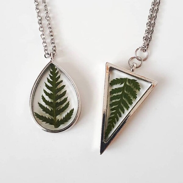 Fern Necklace - Etsy