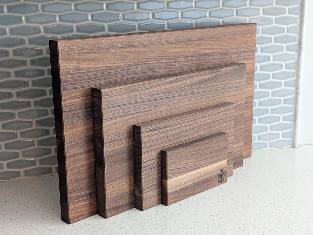 Large Walnut Cutting Board 15x24 – Extra Thick 1.25″ Handmade Butcher ...