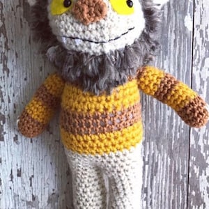 Inspired by Where the Wild Things Are Plushie Stuffed Animal Doll Toy ...