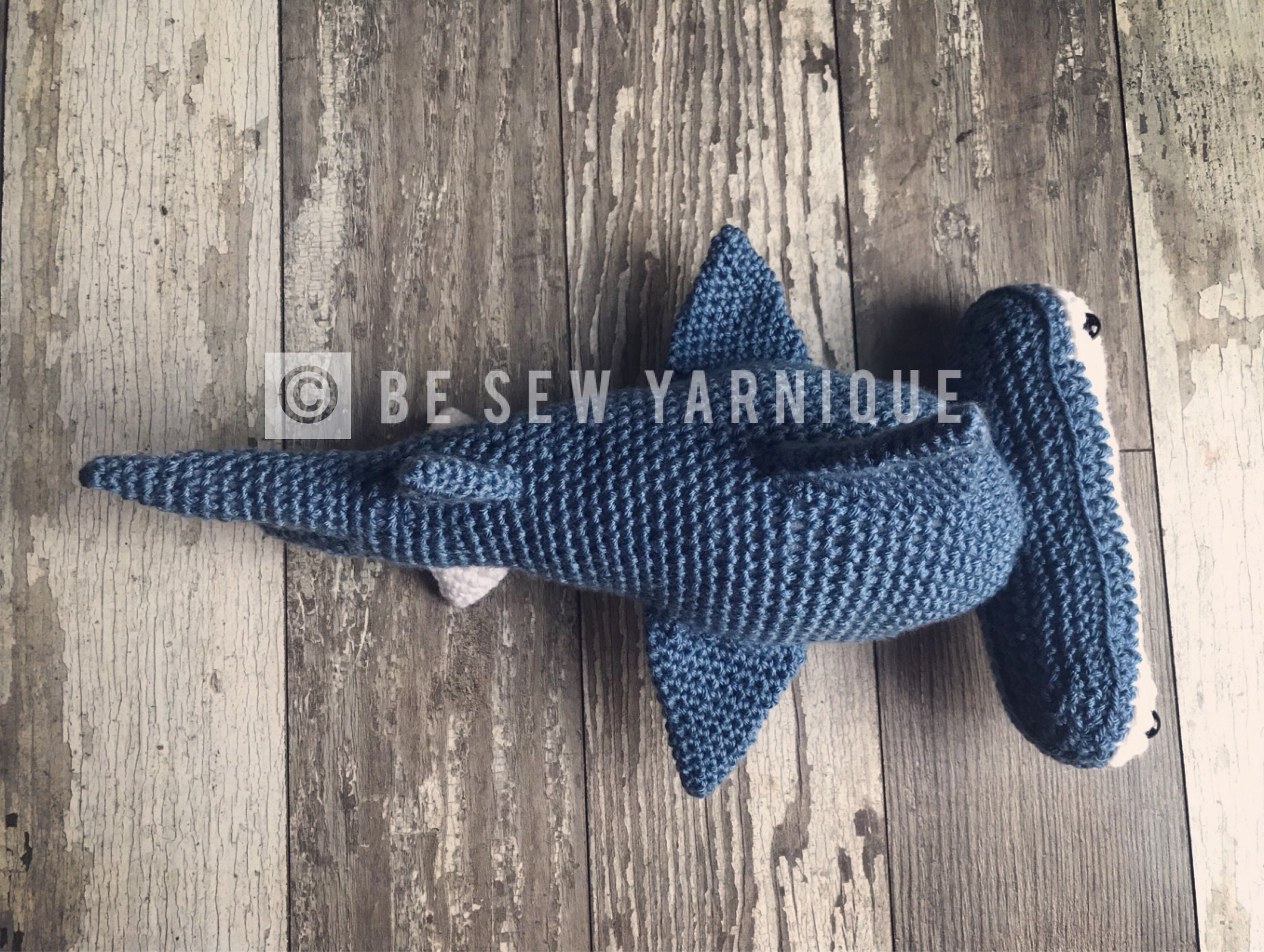 Hammer Head Shark Plushie Stuffed Animal Toy - Etsy