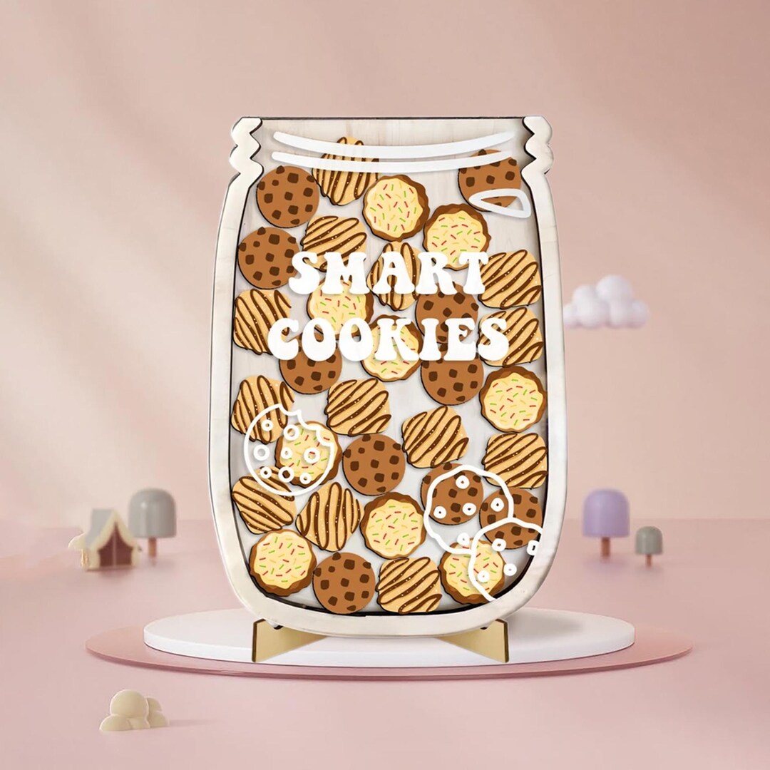 Custom Star Jar With Tokens, Custom Cookie Reward Jar, Reward System ...