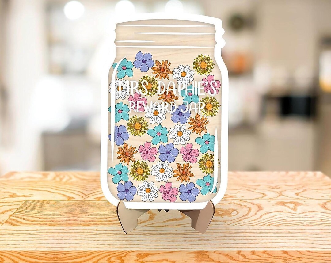 Custom Reward Jar With Tokens Classroom, Positive Behavior ...