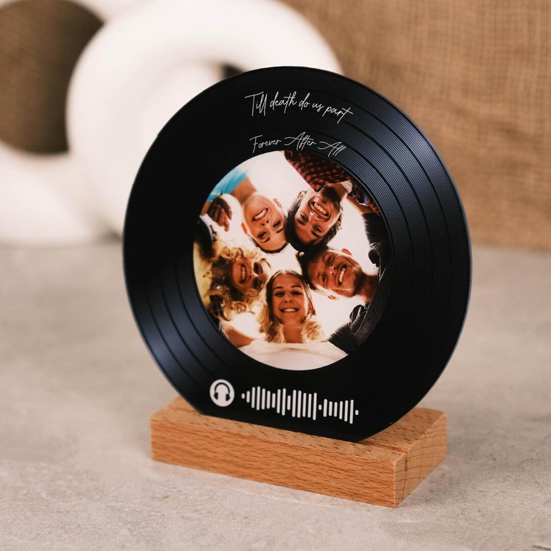 Personalized Song Acrylic Plaque With Picture, Home Decor, Anniversary ...