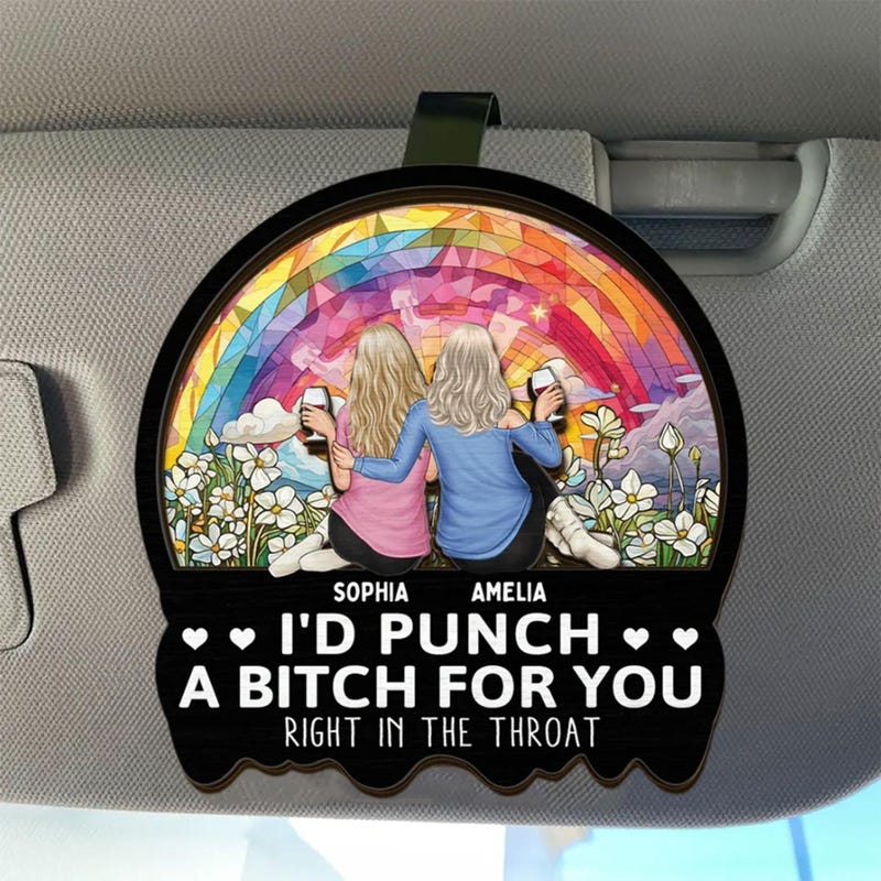 Custom Friends Visor Clip - Etsy