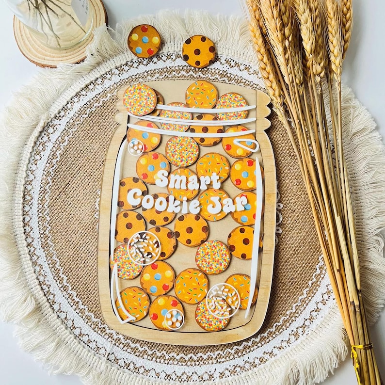 Custom Cookies Star Reward Jar Classroom Behavior, Positive Behavior ...