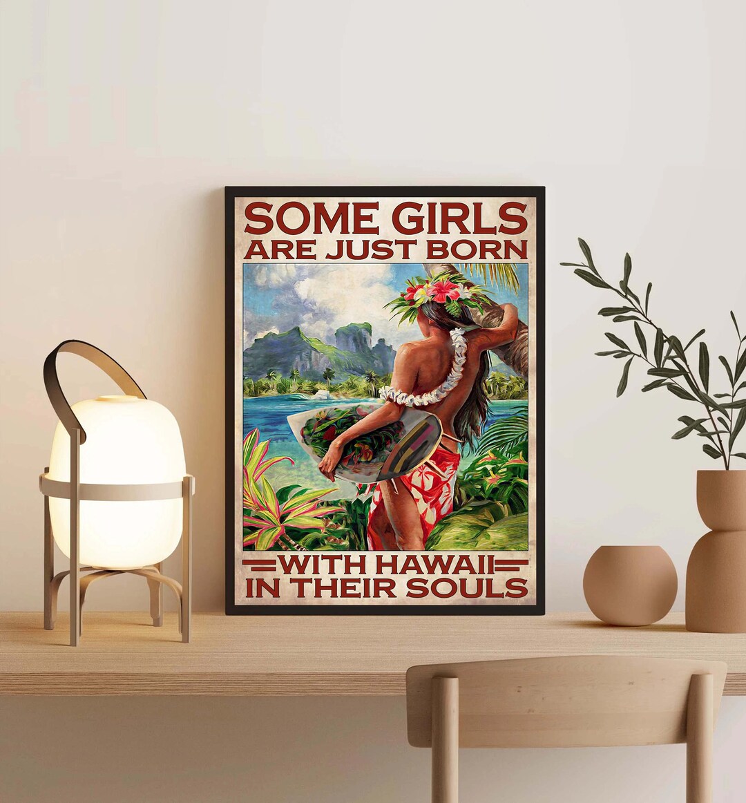 Some Girls Are Just Born With Hawaii in Their Souls Vintage , Hawaiian ...