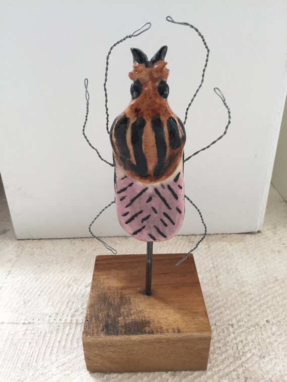 Ceramic Beetle - Etsy