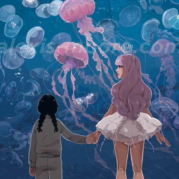Princess Jellyfish - Etsy