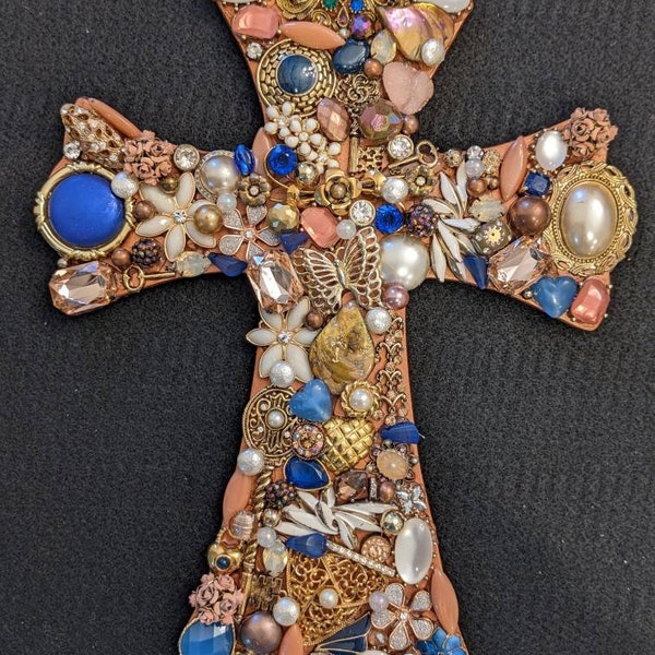 Jeweled Wall Cross - Etsy