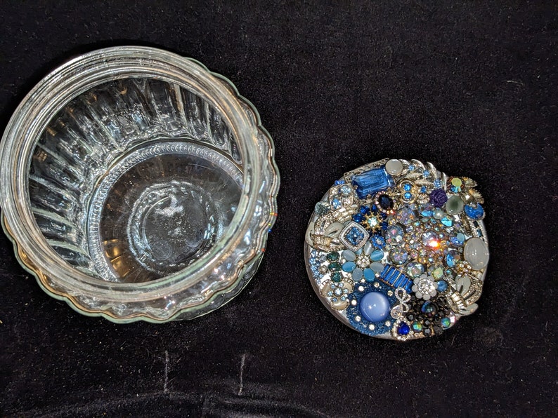 Something Blue.... Wedding Gift.... Amazing Bling Vanity Accessory ...