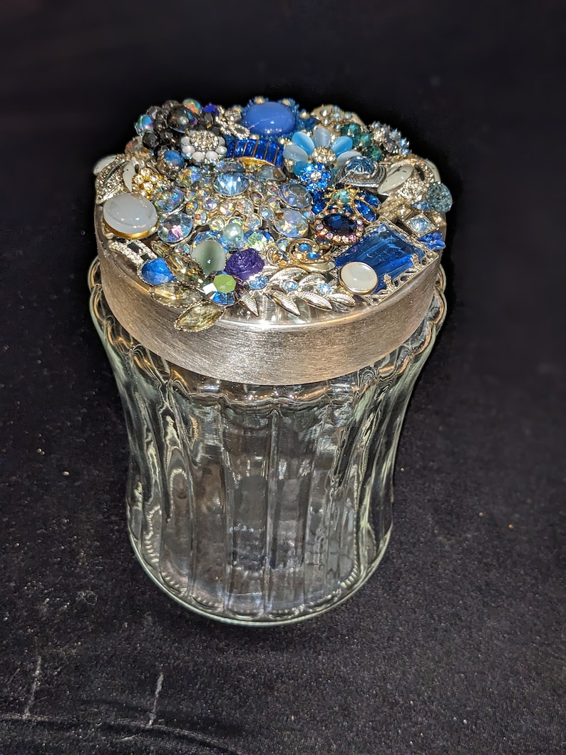 Something Blue.... Wedding Gift.... Amazing Bling Vanity Accessory ...