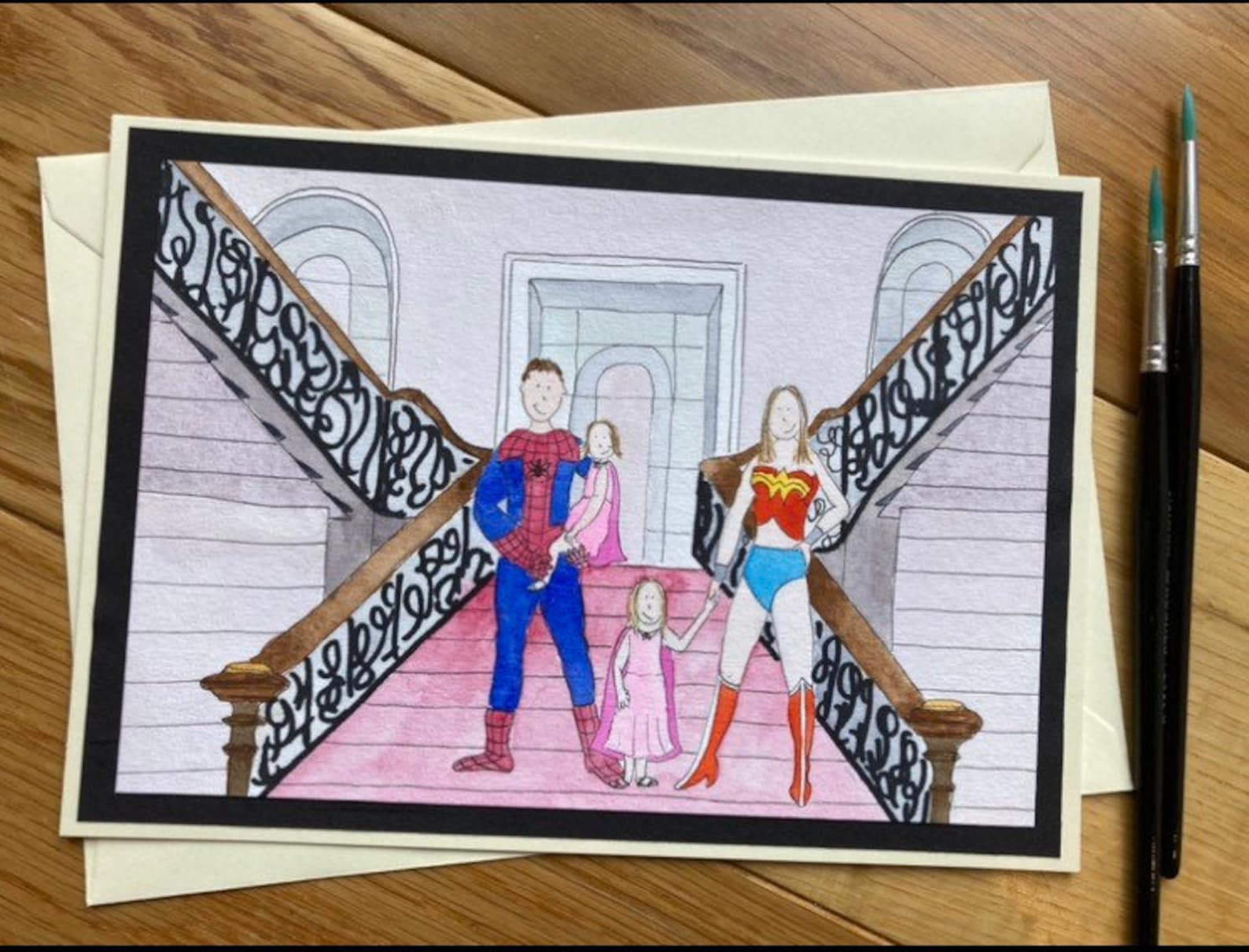 Personalised Birthday Card, Commission, Commission Card, Personalised ...