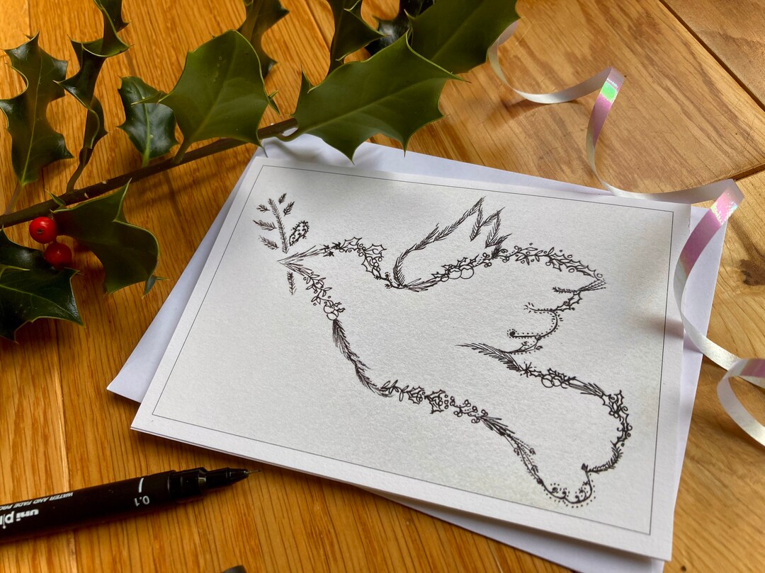 Dove Card, Dove Christmas Card, Peace Card, Pack of Dove Christmas ...
