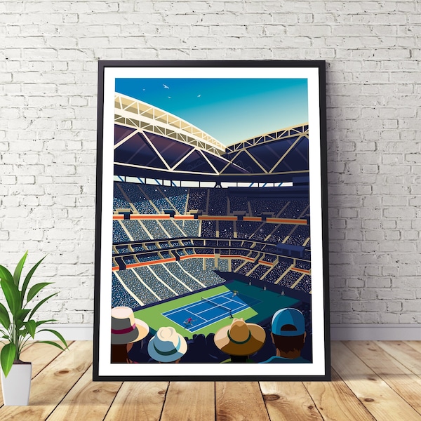 Tennis Print - Etsy