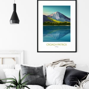 Croagh Patrick Print Mayo Ireland - Etsy UK