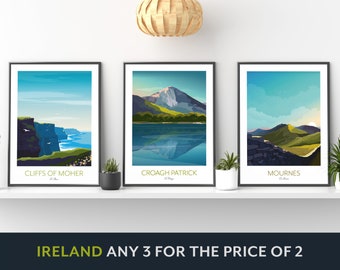 Ireland Art Print | Etsy
