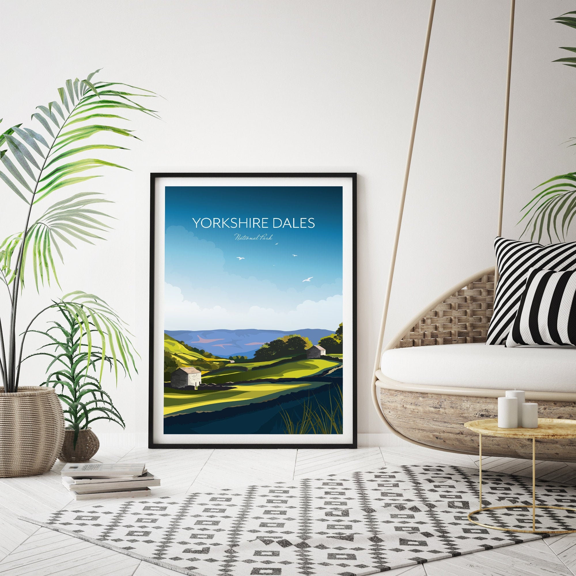 Yorkshire Print - Yorkshire Dales National Park - Etsy UK