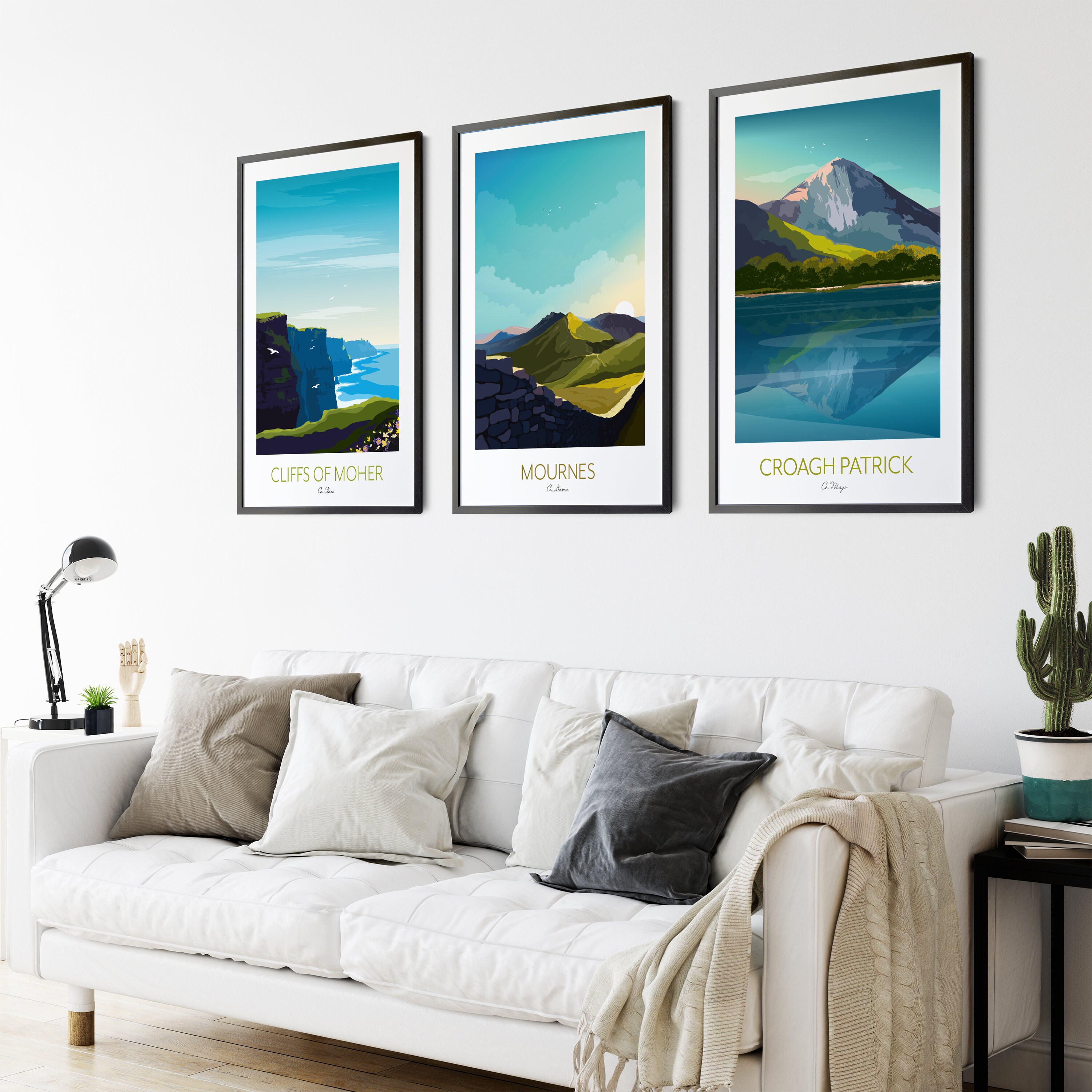 Croagh Patrick Print Mayo Ireland - Etsy UK