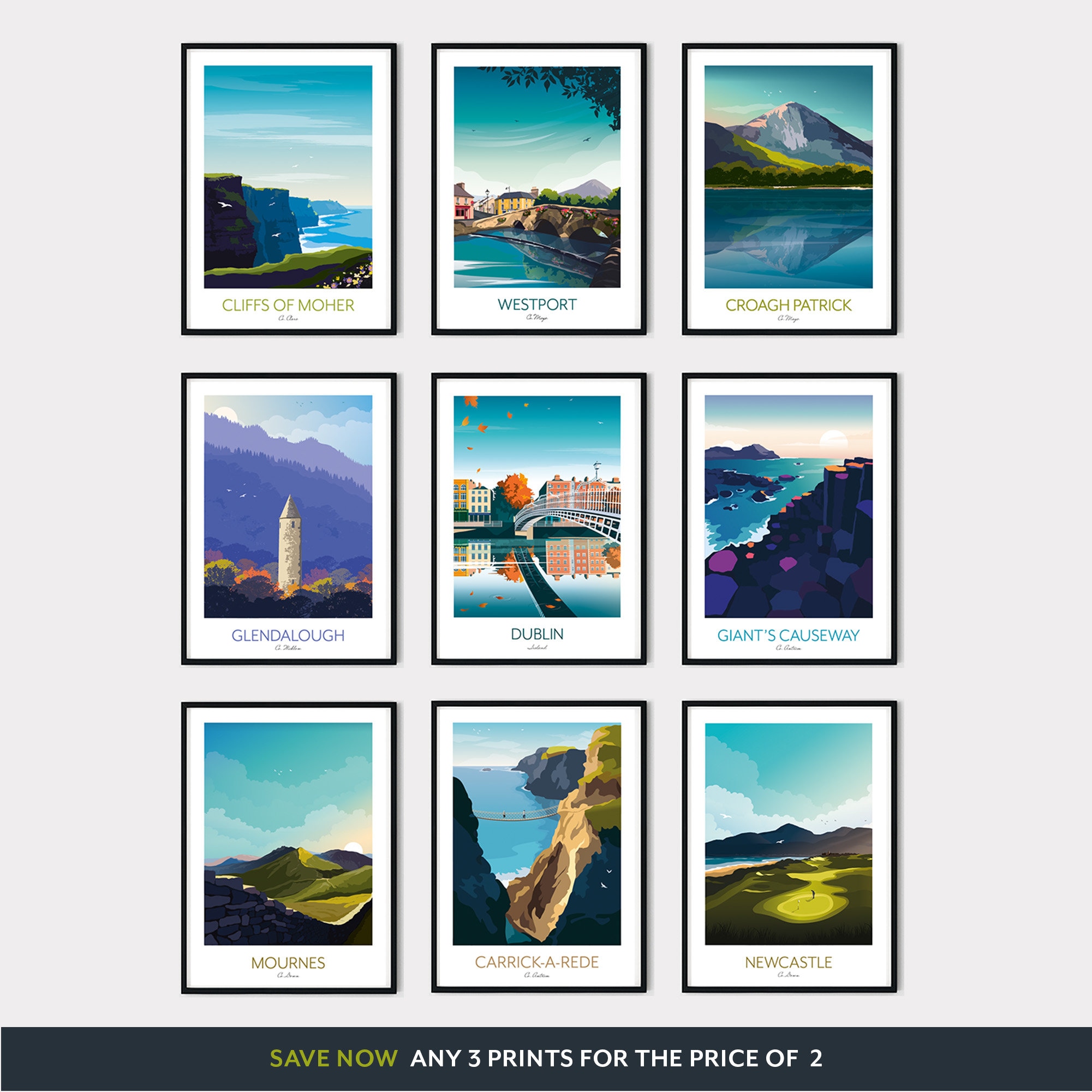 Croagh Patrick Print - Westport, County Mayo, Ireland - Etsy
