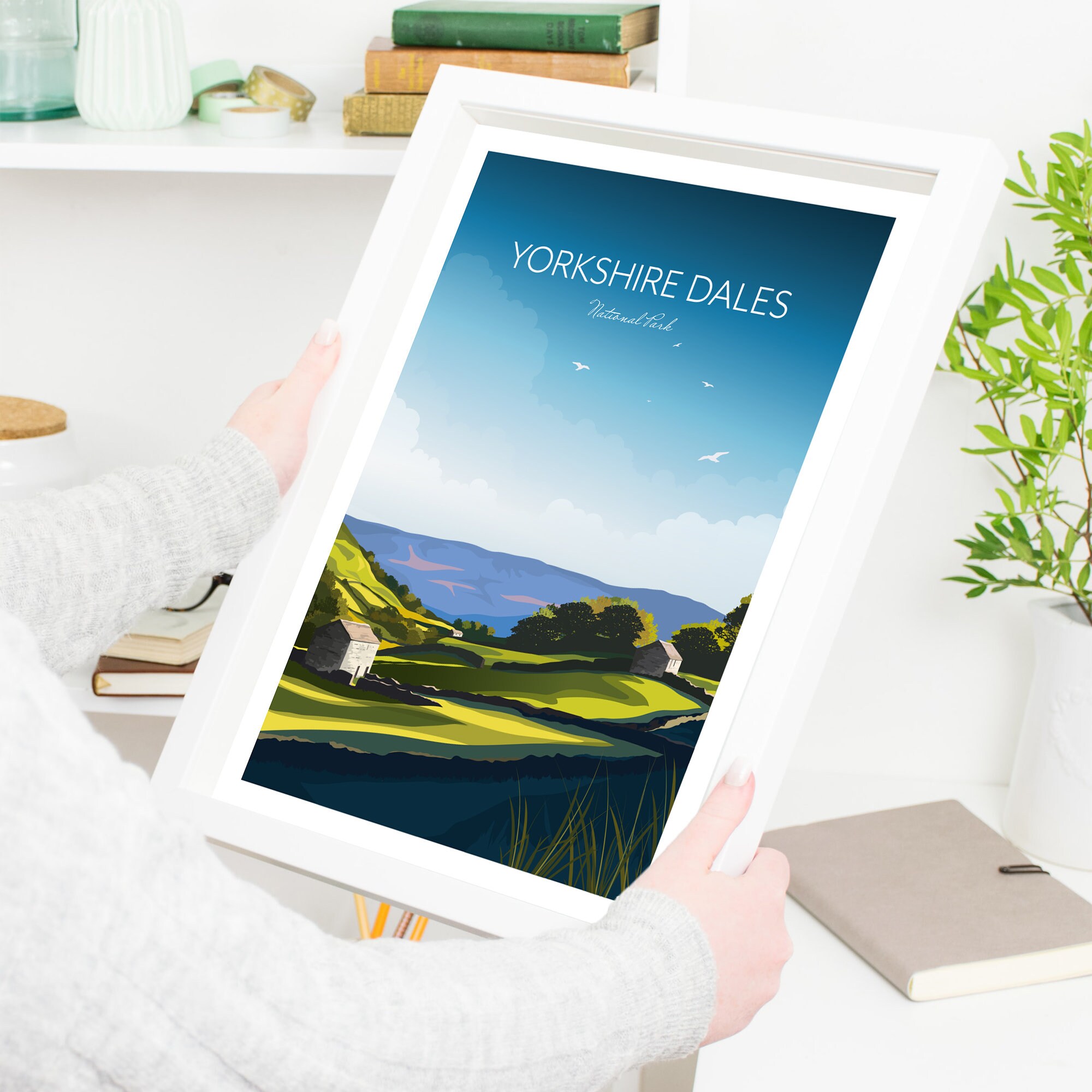 Yorkshire Print - Yorkshire Dales National Park - Etsy UK