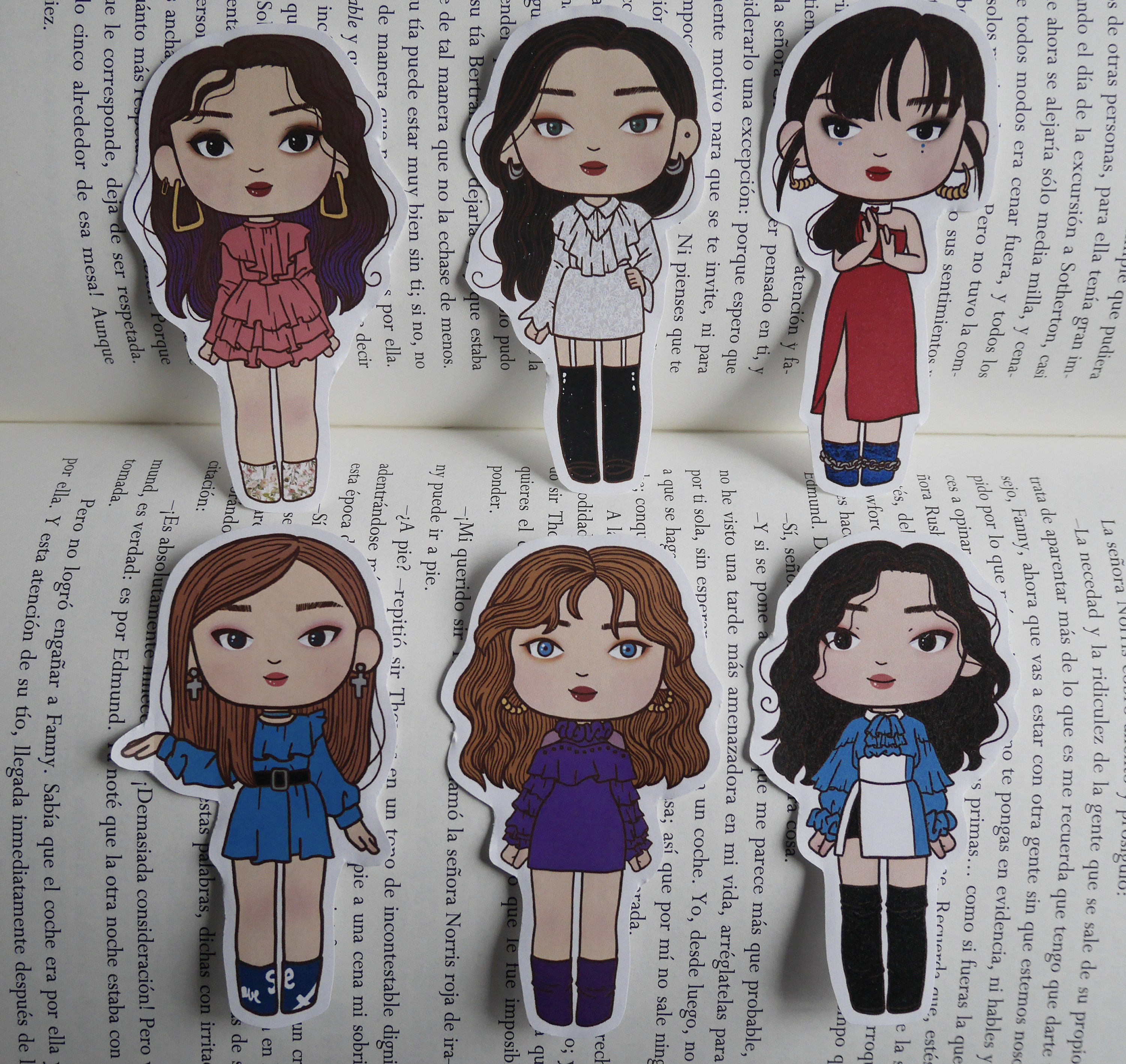 SET STICKERS GI-DLE Miss K-pop idle kpop | Etsy