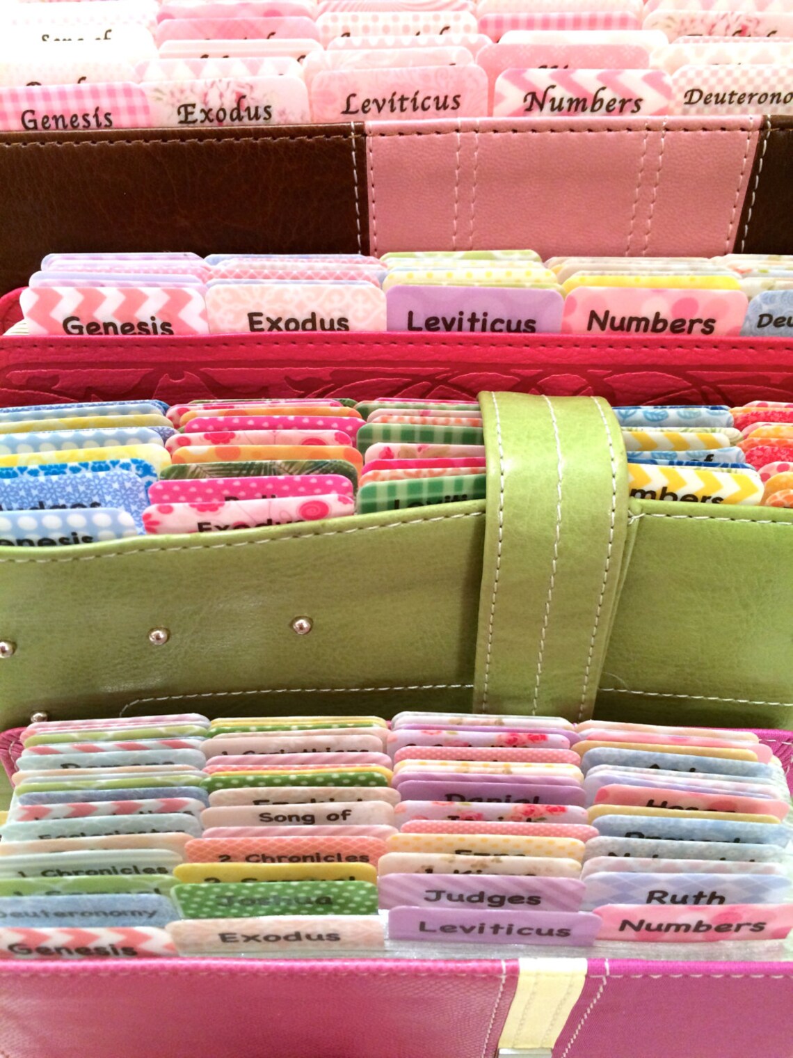 CALENDAR / PLANNER Pastel Multicolored Tabs With Adhesive | Etsy