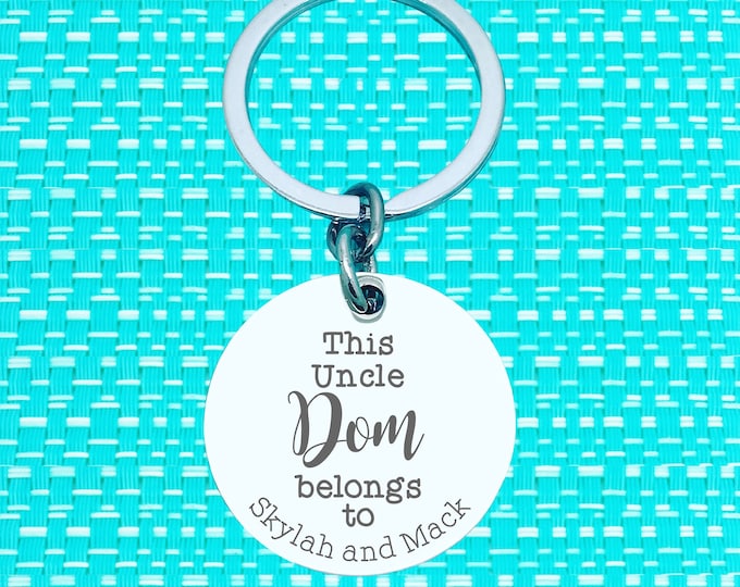 This Super Uncle Belongs To, From Nephew Niece, Personalised Gift, Gift ...