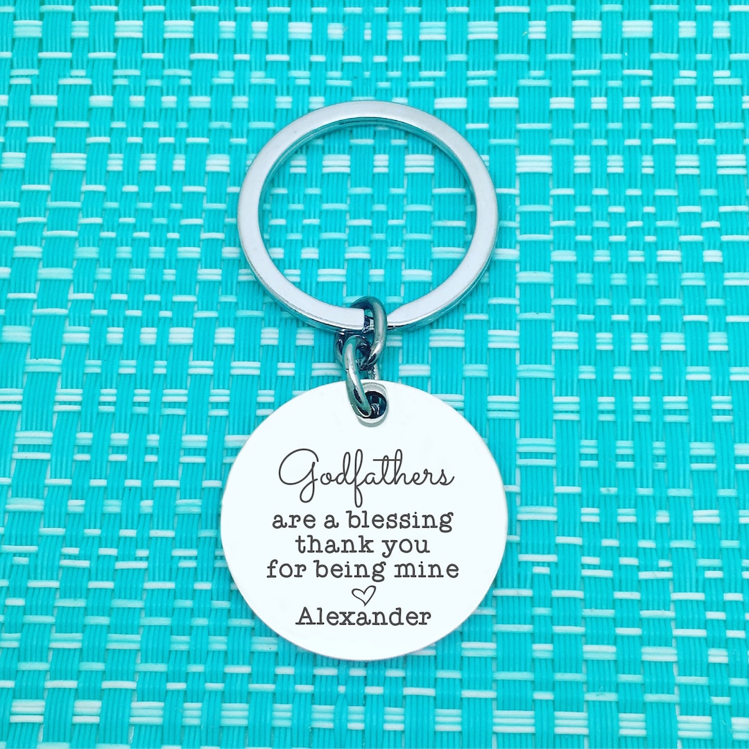Godfathers Are A Blessing, Personalised Godfather Gift, Godfather ...