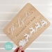 December 1st Box Sign | Personalised Christmas Box/crate Sign | Special ...