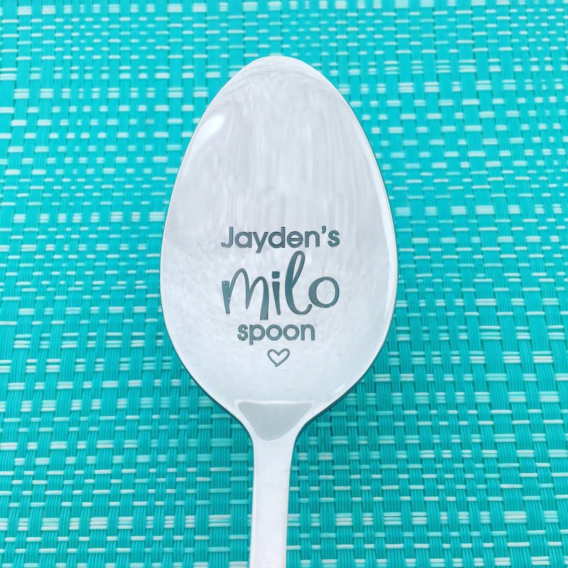 Personalized Spoon Milo Spoon Engraved Spoon Custom Spoon | Etsy
