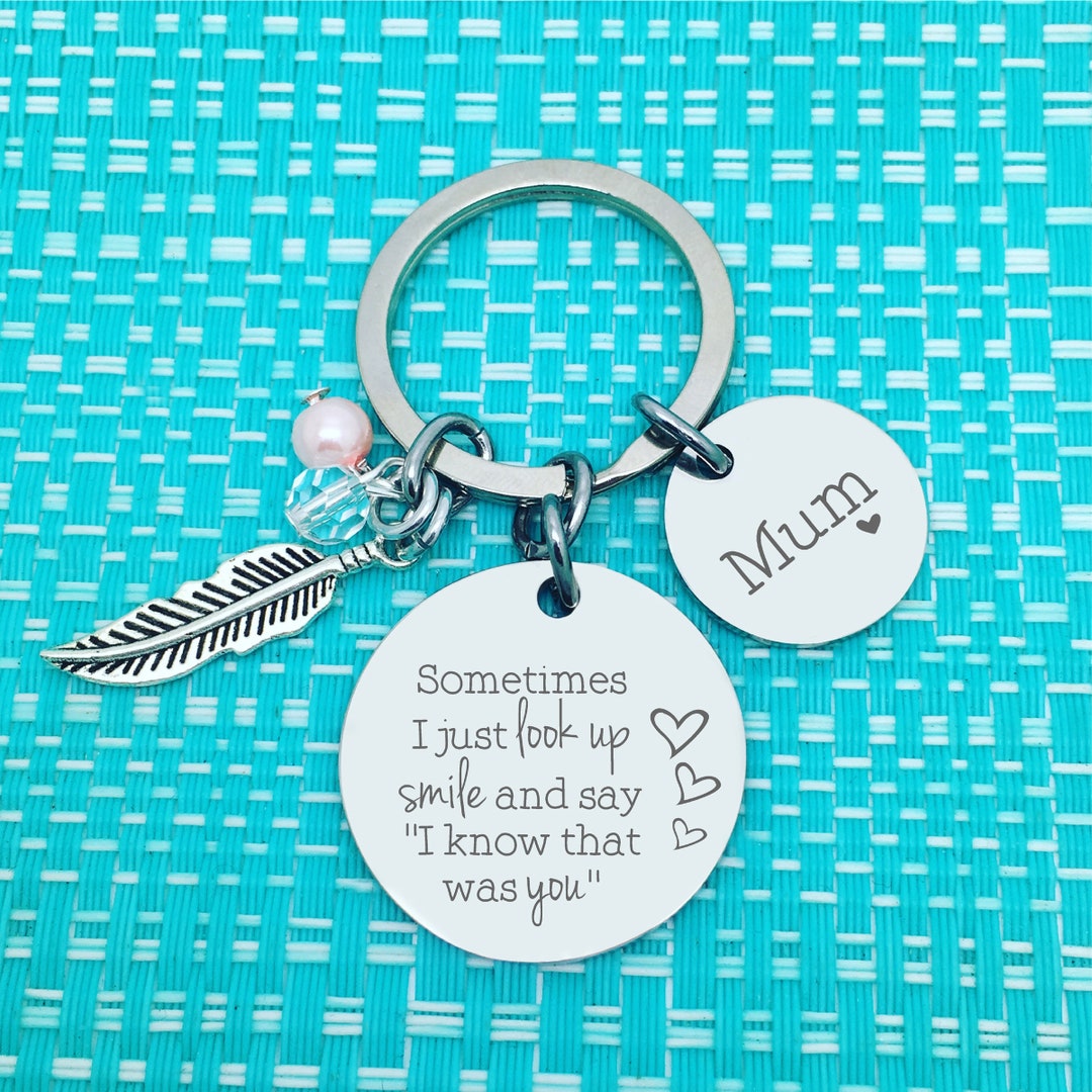 Mum Memorial Keychain Gift, Mum Memorial Gift Idea, Mum Memorial, Mum ...