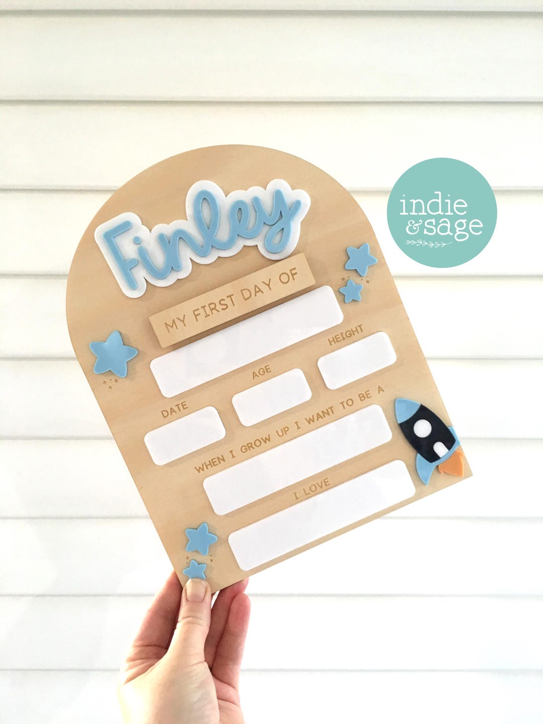 XL Back to School Sign - Interchangeable First Last Day Sign ...
