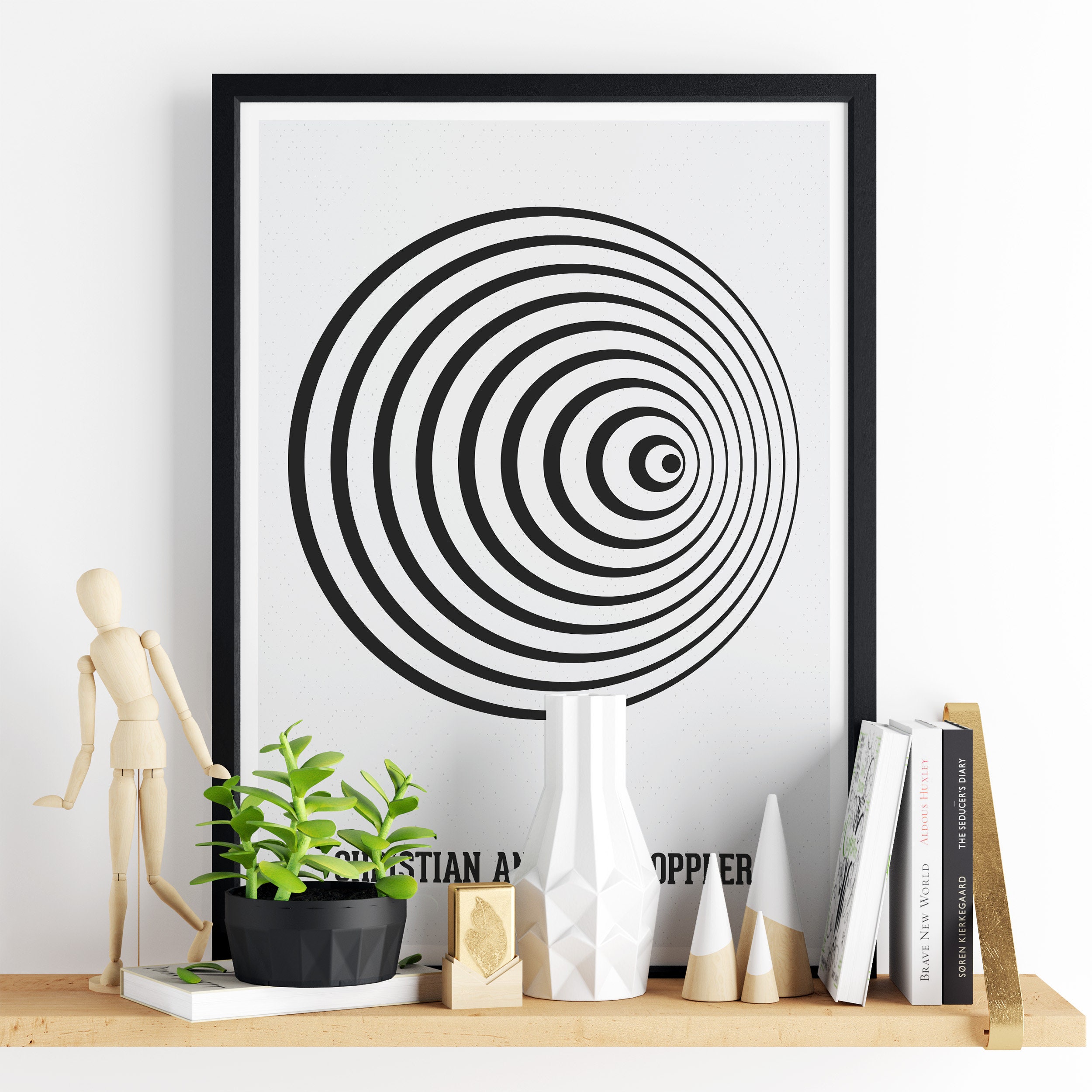 Doppler Effect Print Christian Doppler Poster Doppler Shift | Etsy