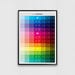 CMYK Color Spectrum Poster - Wall Art for Design Studios, Workspaces ...